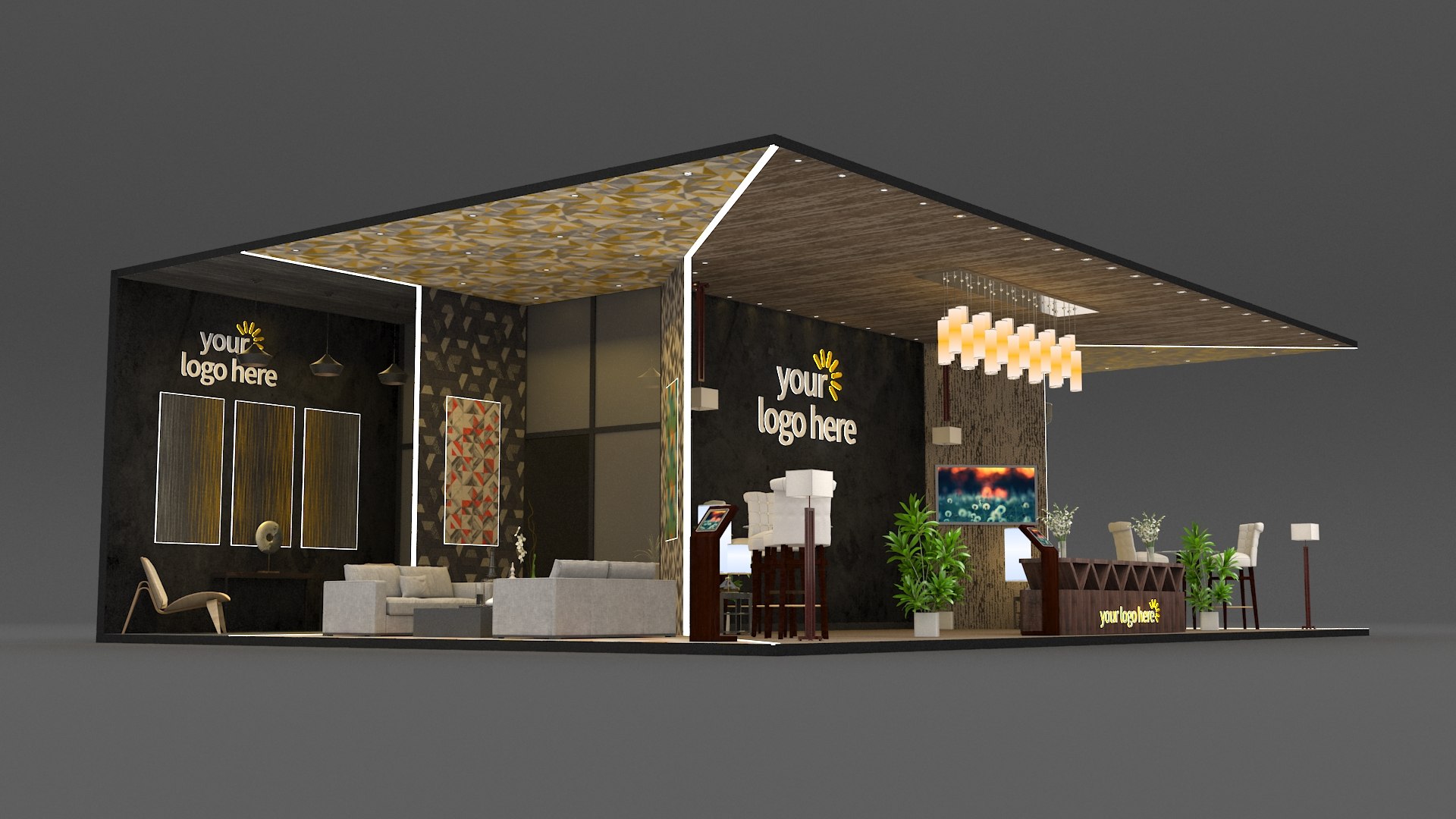 3D Stall 15 M X 10 M - TurboSquid 2076191