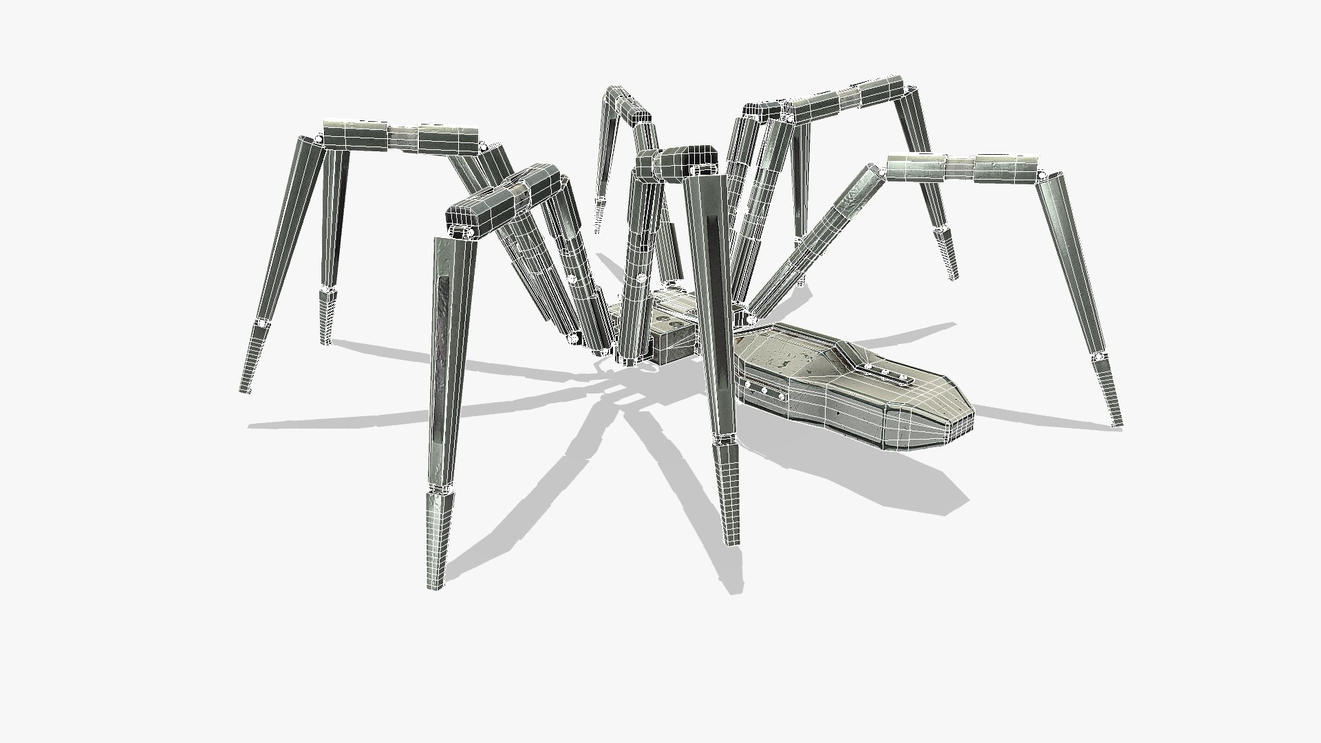 Spider Bot Collection 3D Model - TurboSquid 2101724