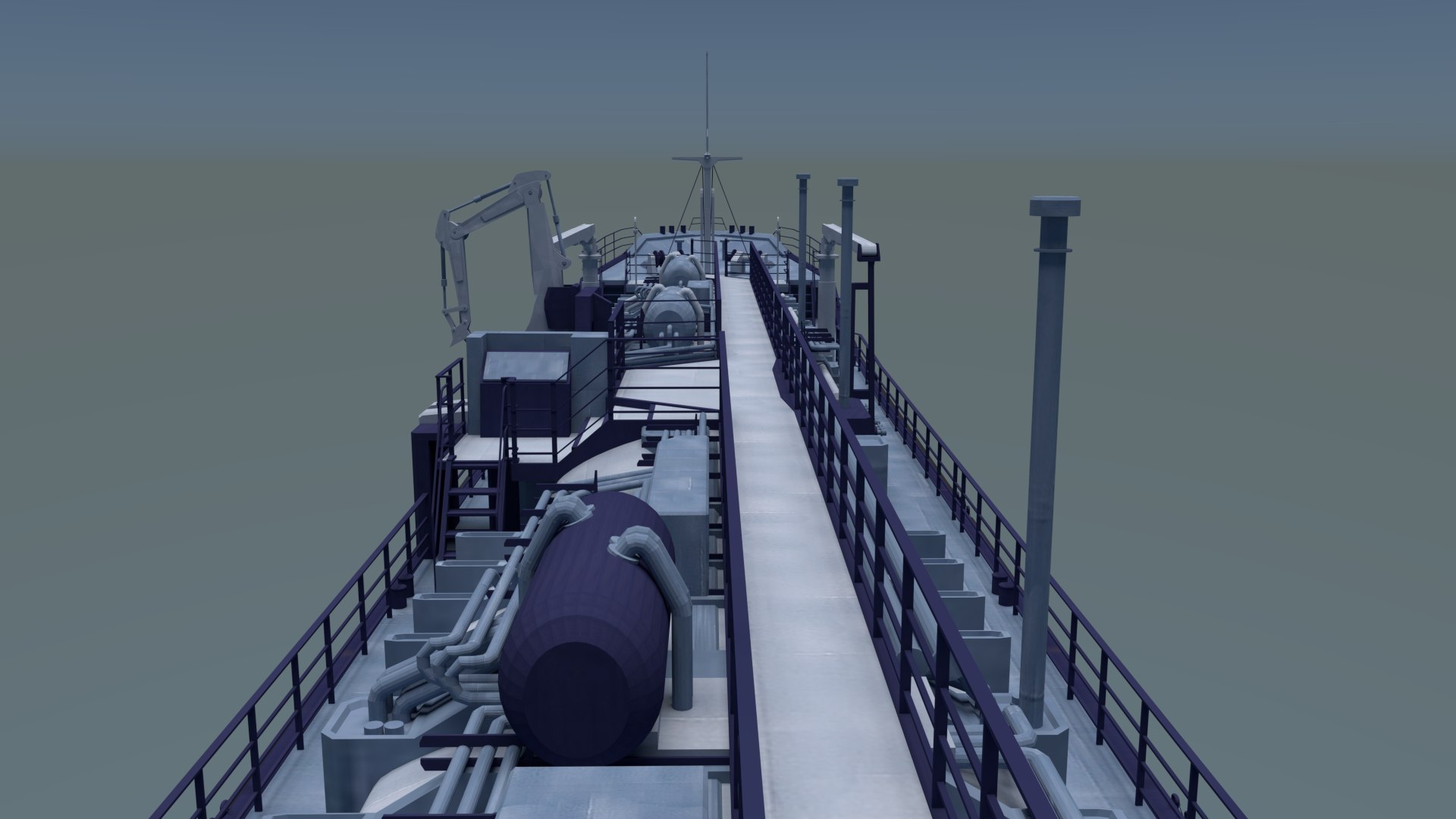 3D Model Gas Tanker - TurboSquid 1179392