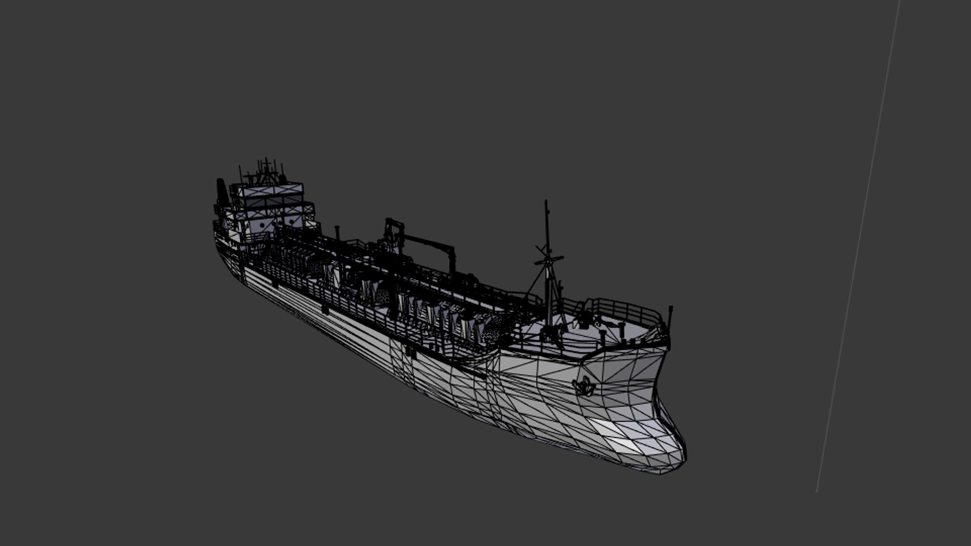 3D Model Gas Tanker - TurboSquid 1179392
