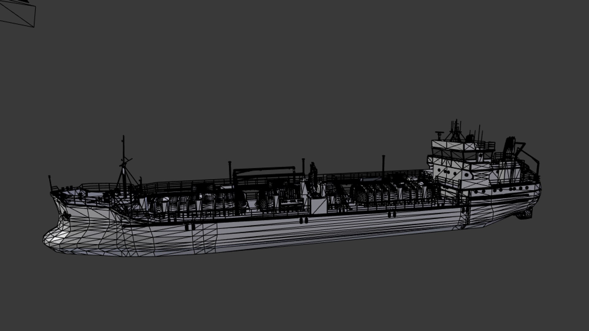3D Model Gas Tanker - TurboSquid 1179392