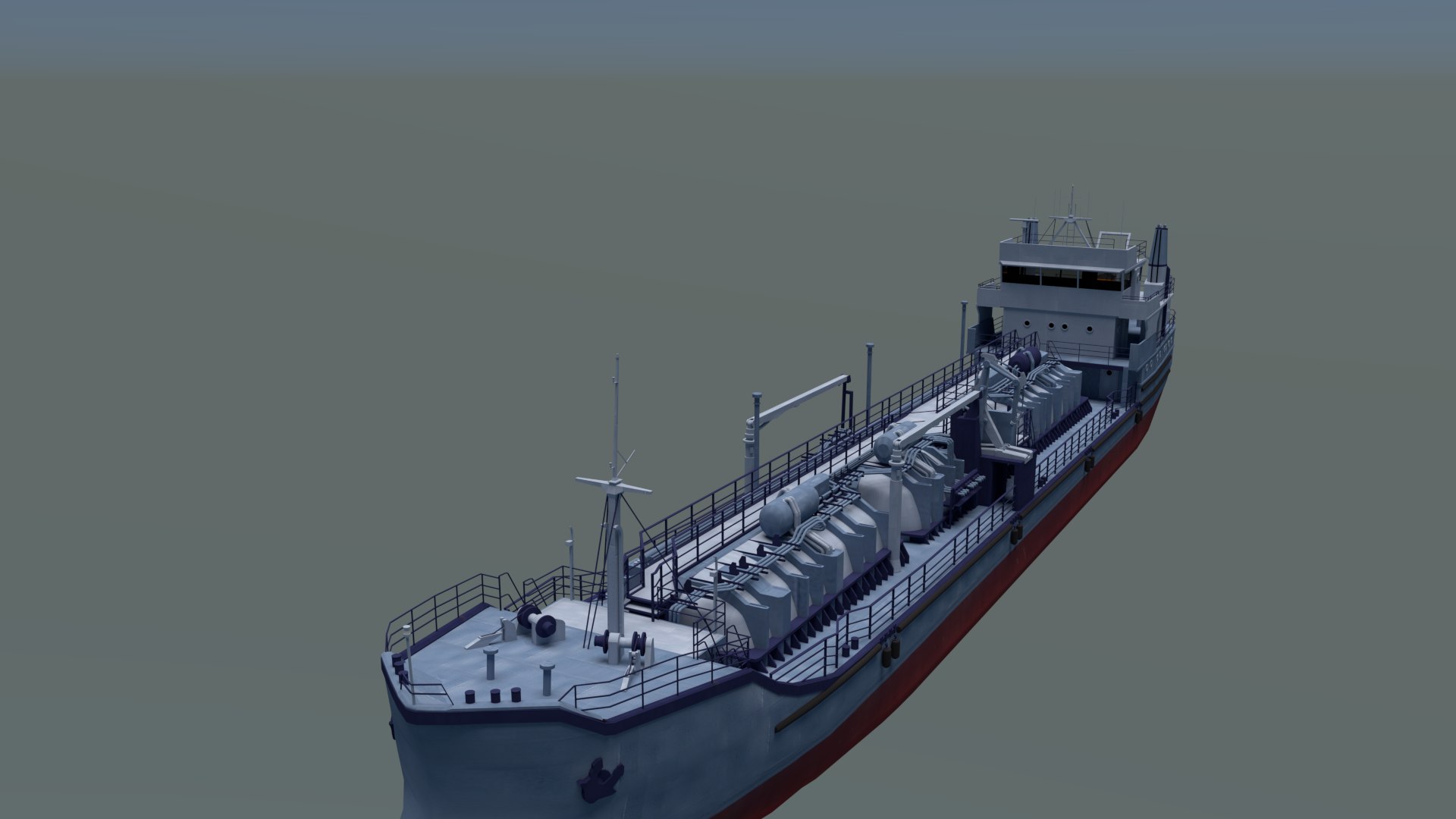 3D Model Gas Tanker - TurboSquid 1179392