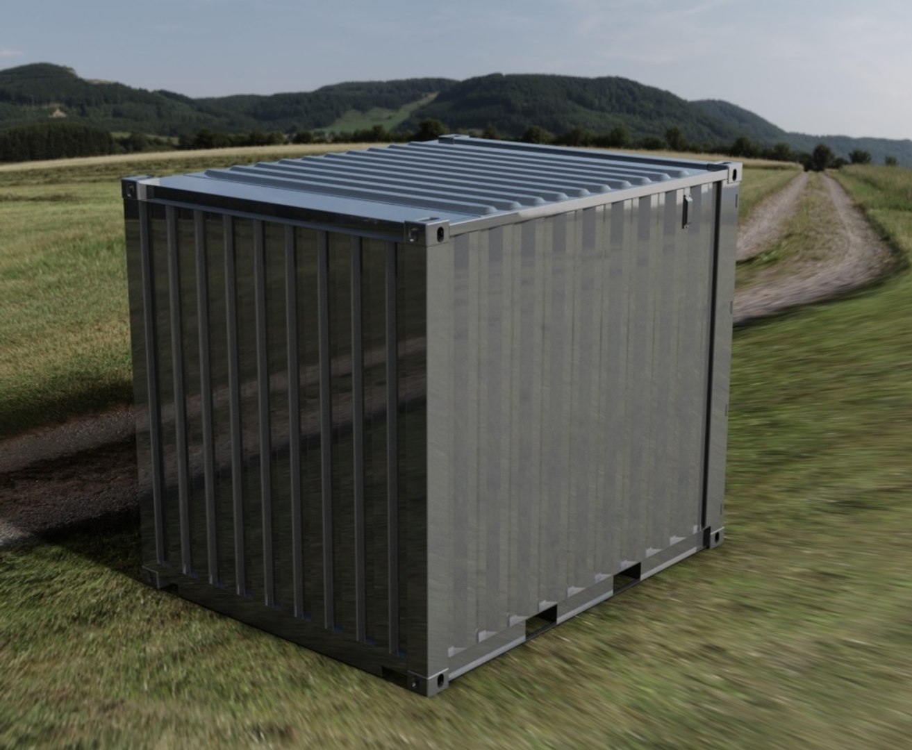 - 10ft Iso Shipping Container Dwg