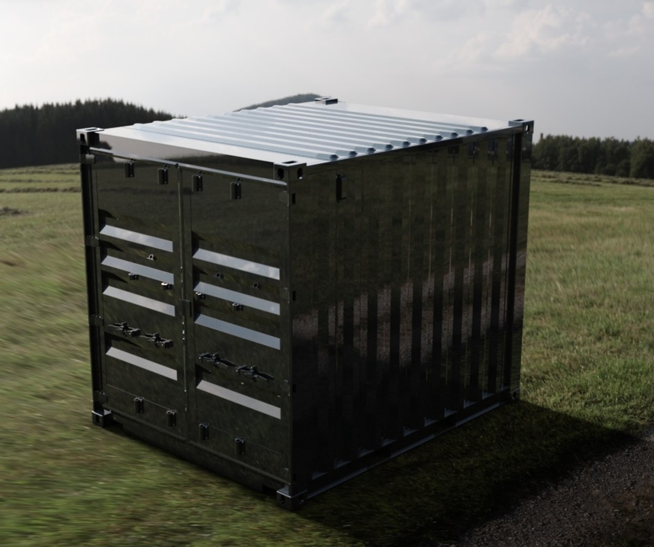 - 10ft Iso Shipping Container Dwg