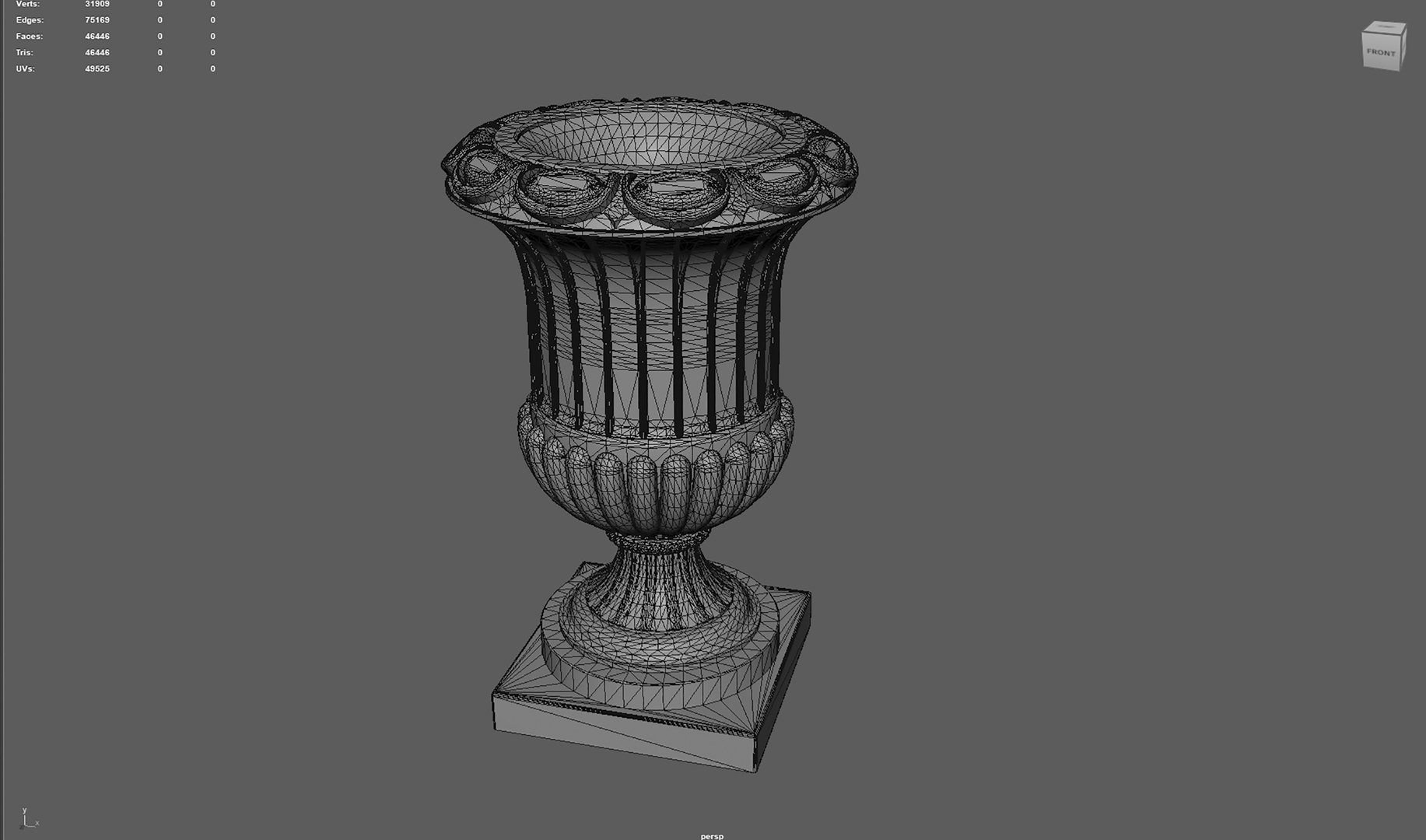 Elegant Classical Urn 3D Model For Decoration And 3D Printing 3D Model ...