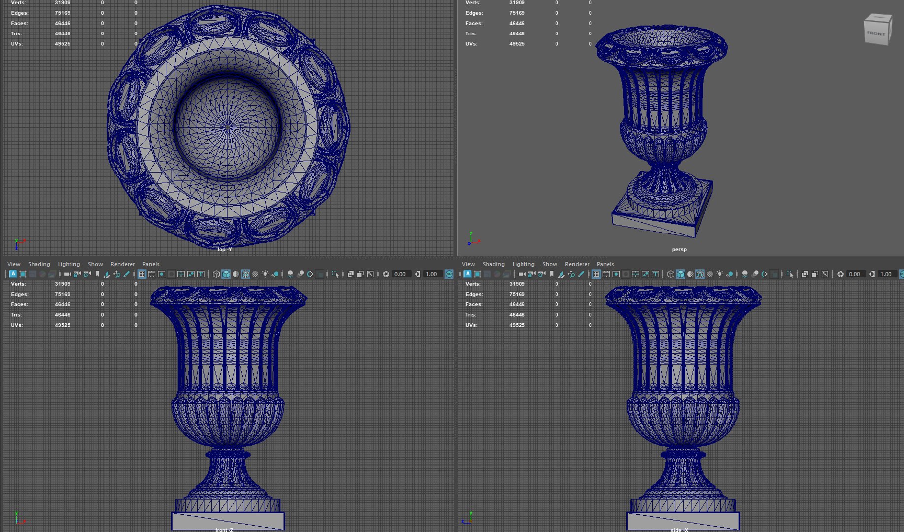 Elegant Classical Urn 3D Model For Decoration And 3D Printing 3D Model ...