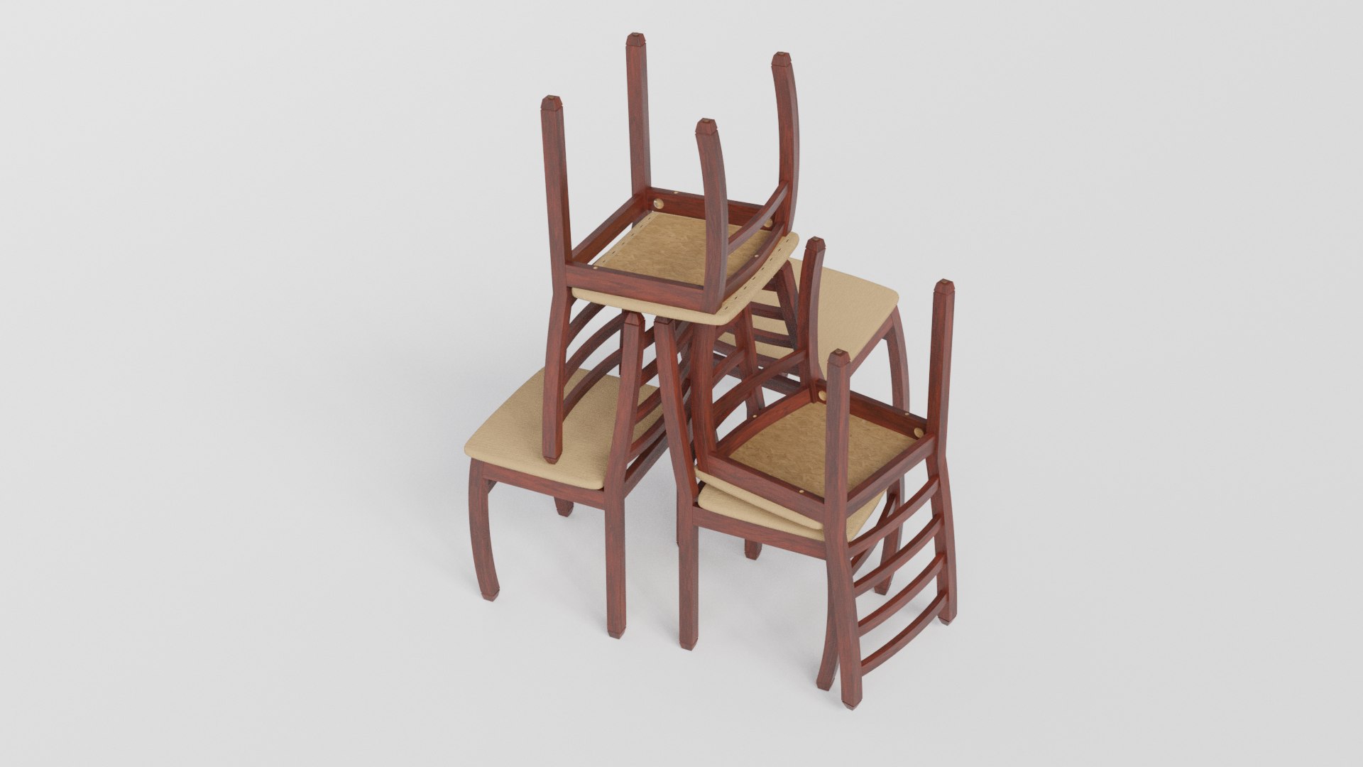 Realistic Chair 3D Model - TurboSquid 1992671