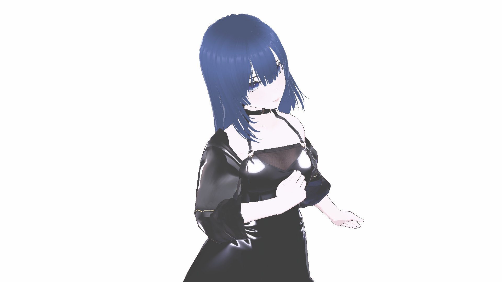Blue Hair Baddie Fully Rigged 3D Model 3D - TurboSquid 2400338