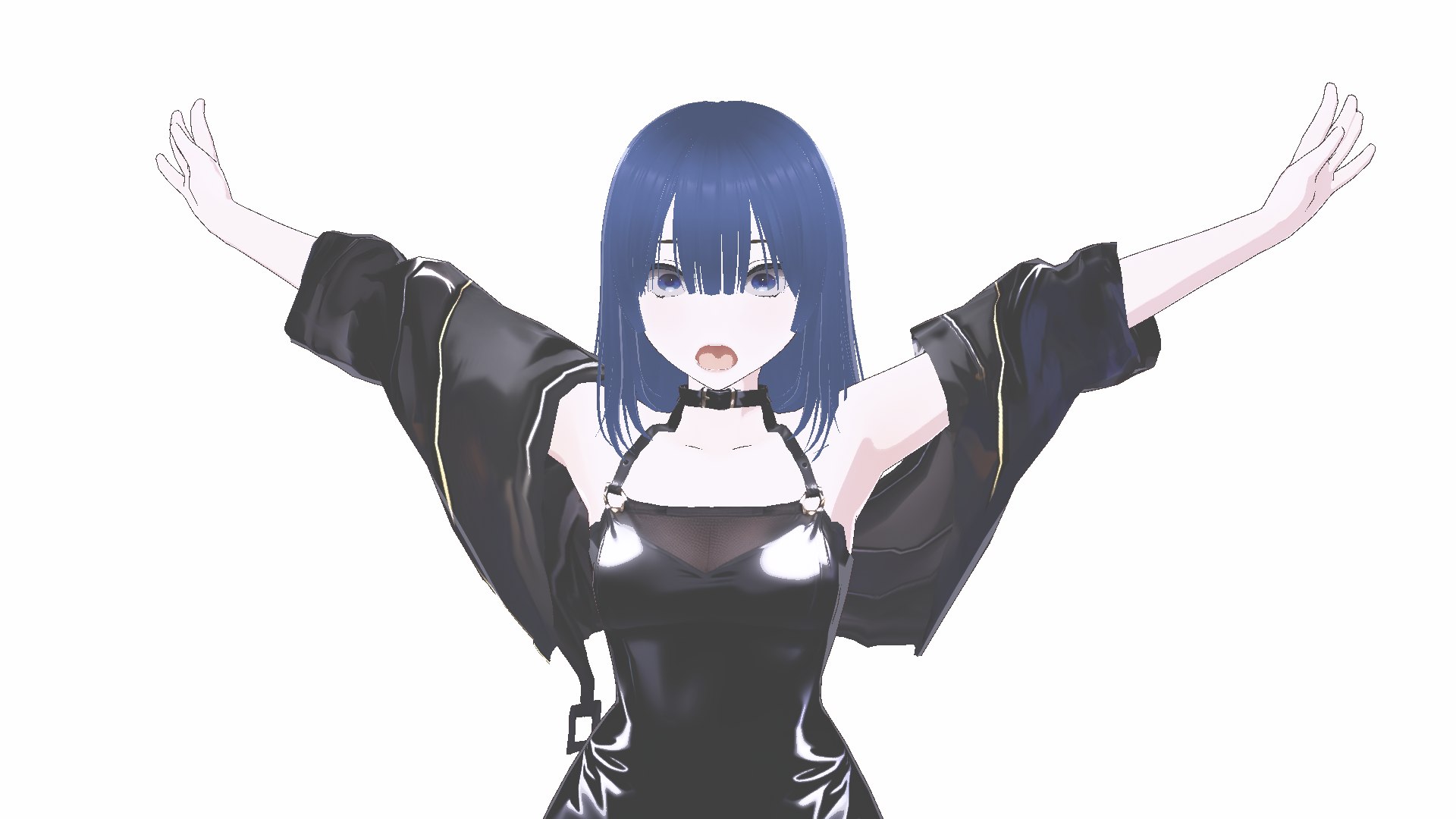 Blue Hair Baddie Fully Rigged 3D Model 3D - TurboSquid 2400338
