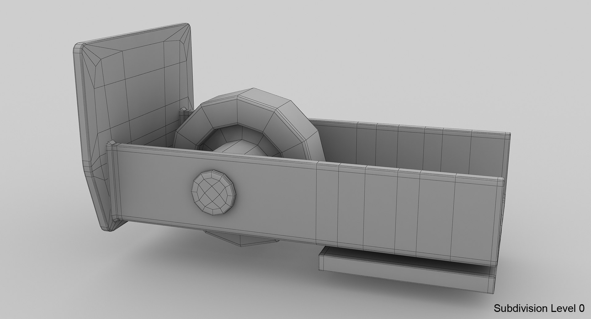 3d Automatic Gates Roller Model