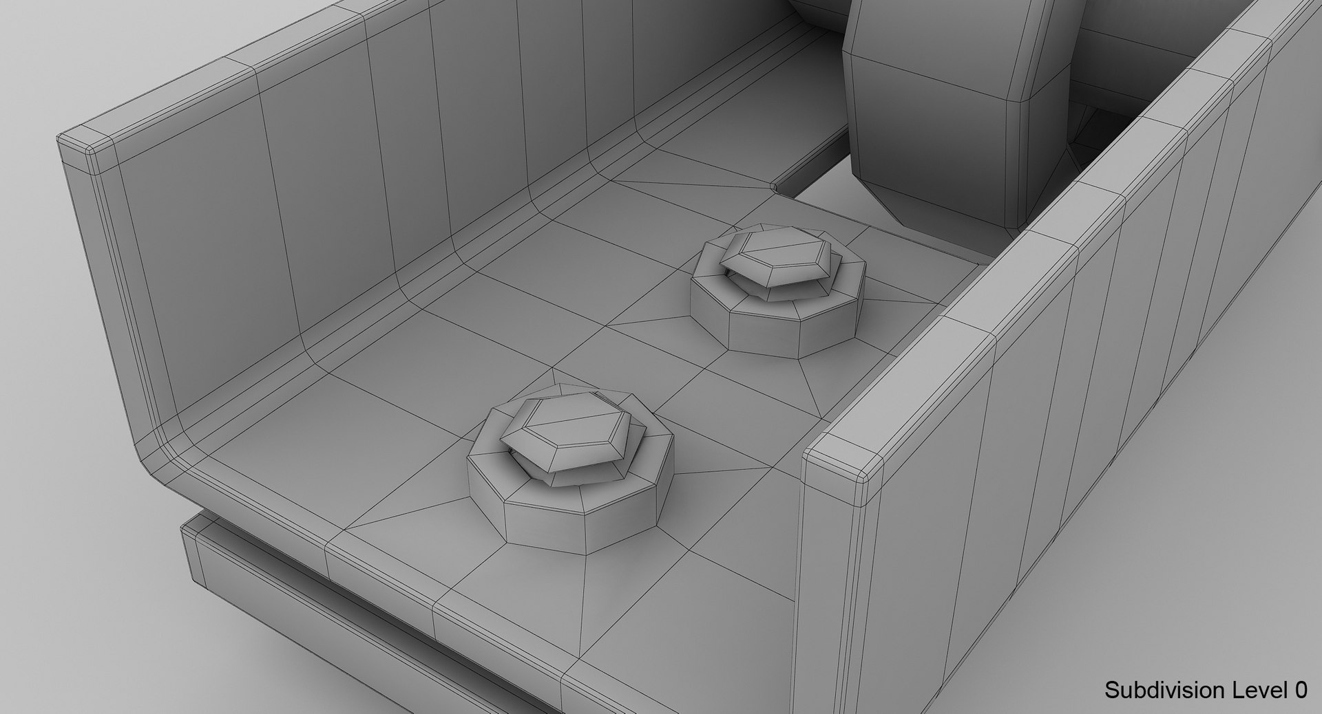 3d Automatic Gates Roller Model