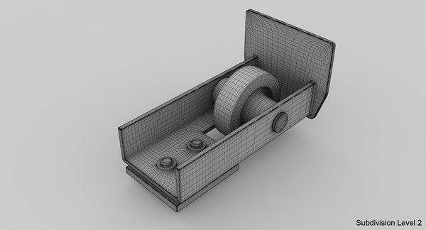 3d automatic gates roller model