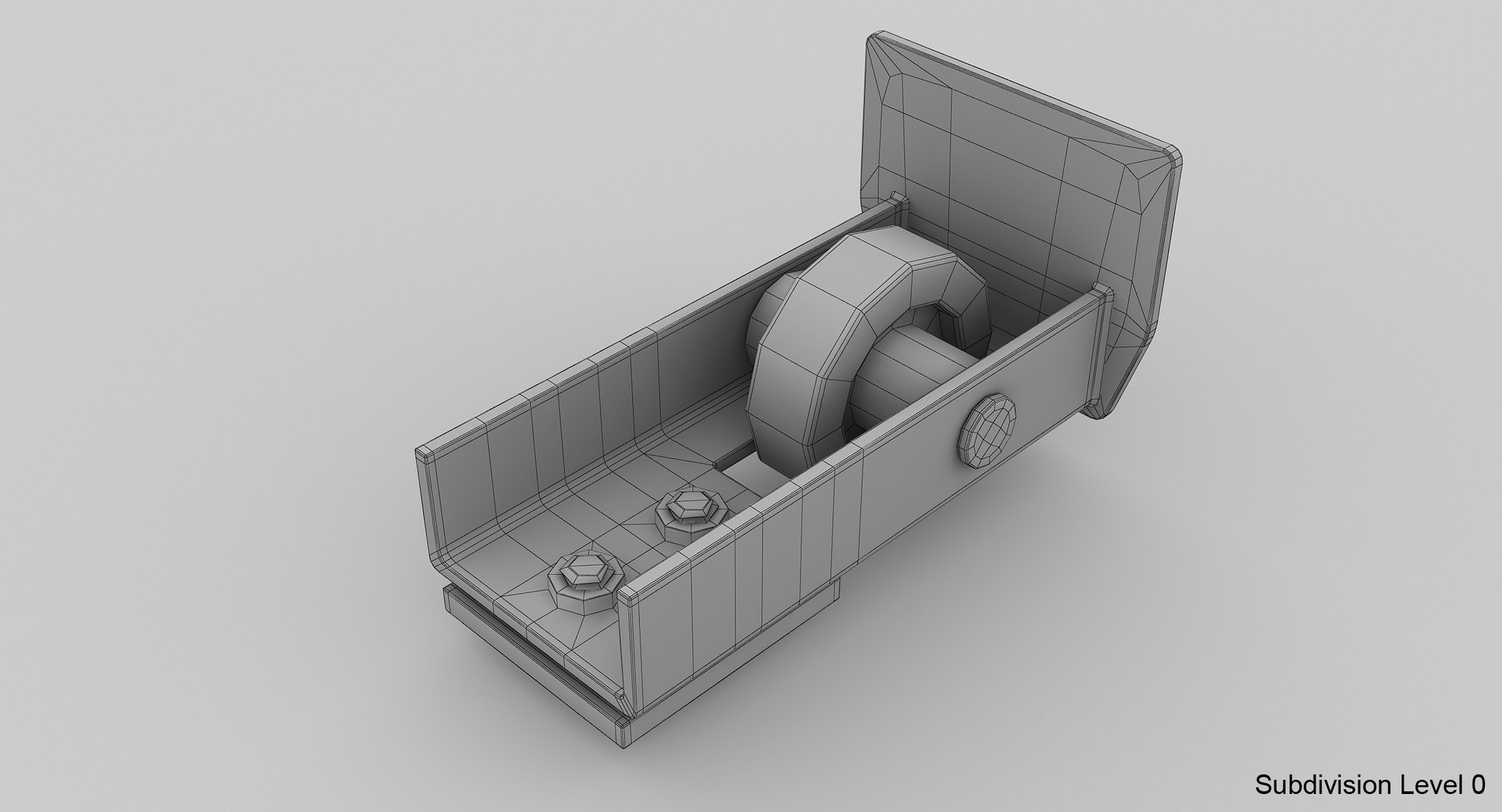 3d Automatic Gates Roller Model