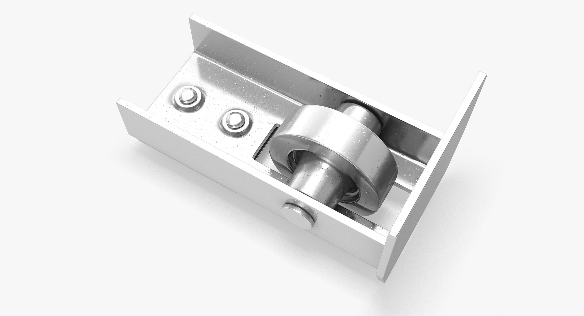 3d Automatic Gates Roller Model