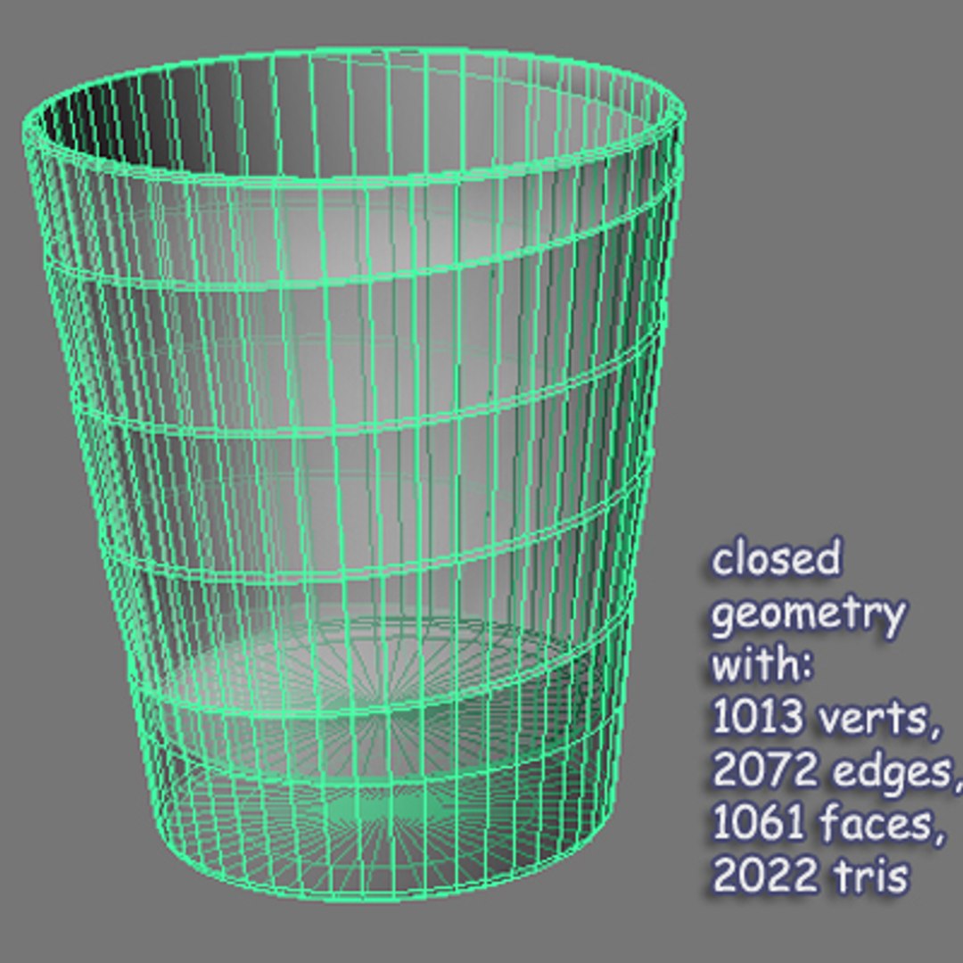 glass geometry 3d model