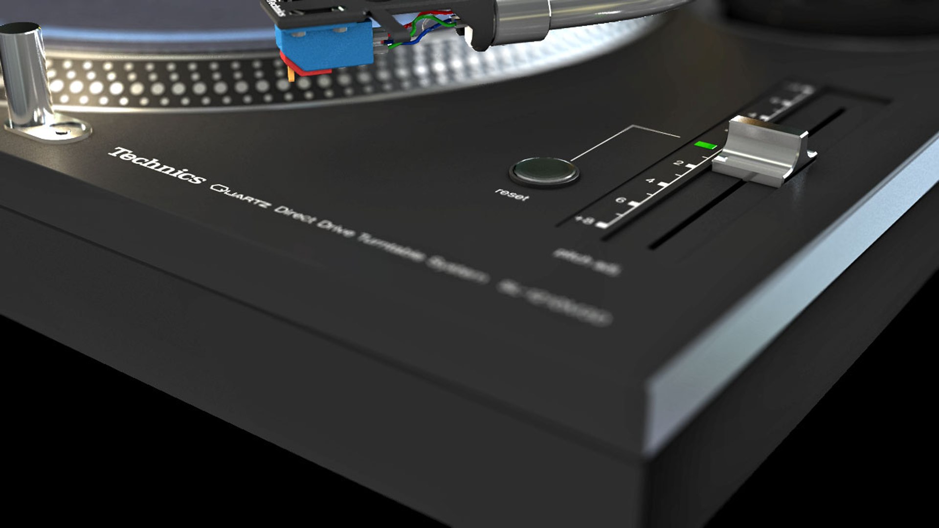 3d Technics Sl 1210 M3d Model