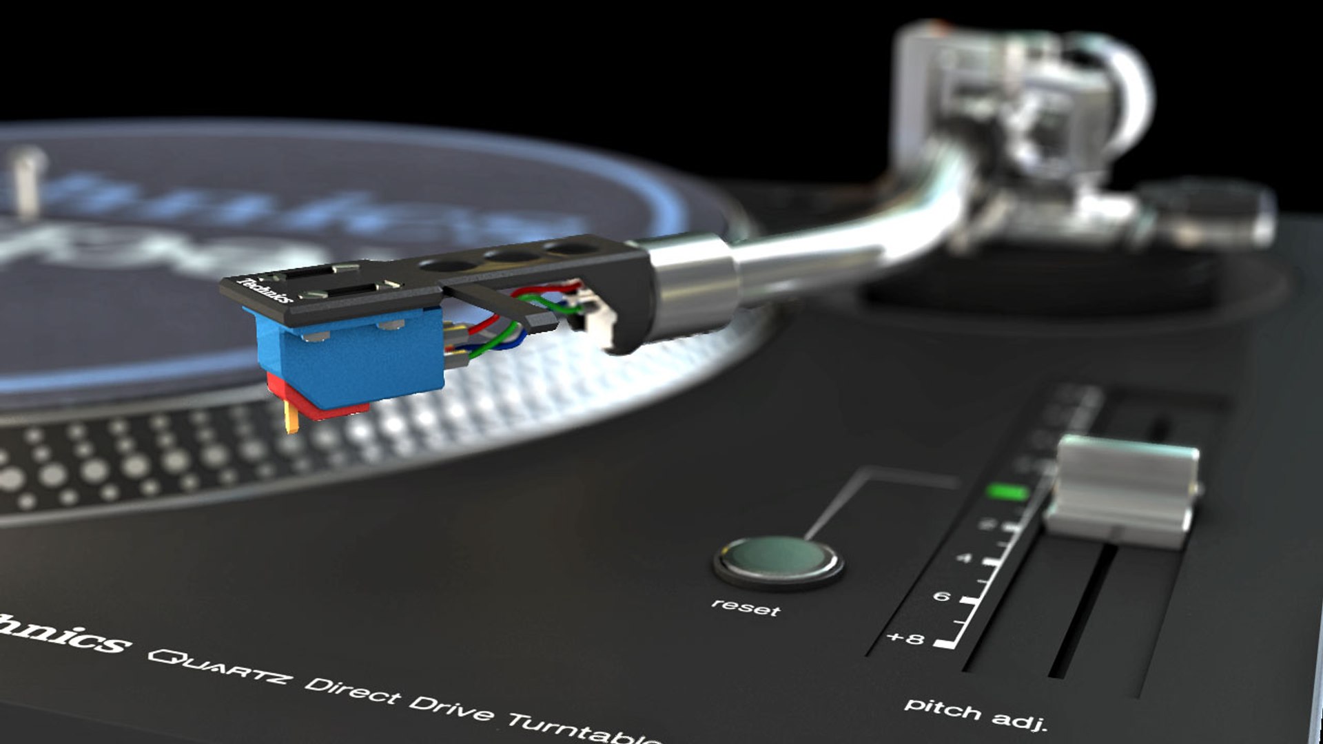 3d Technics Sl 1210 M3d Model