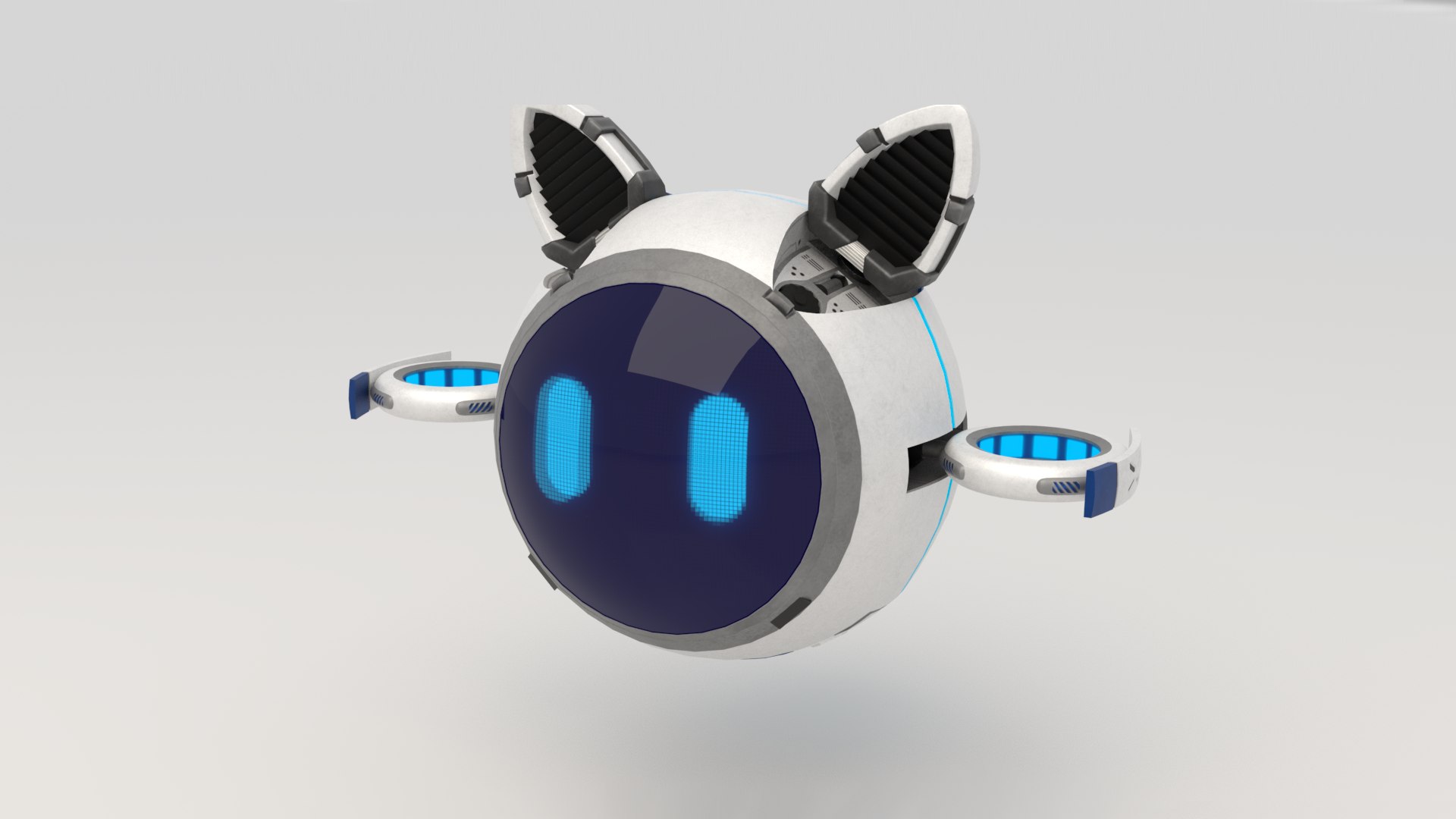 3D Cute Set Of Robots - TurboSquid 1996315