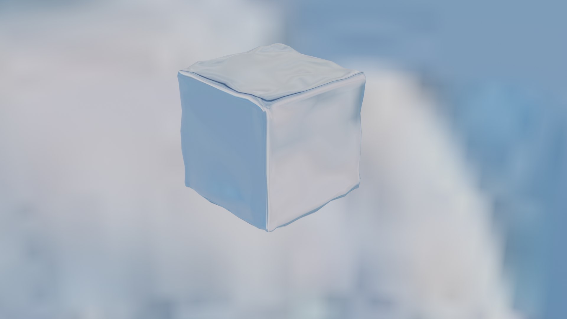 3D Ice Cube Model - TurboSquid 2200475