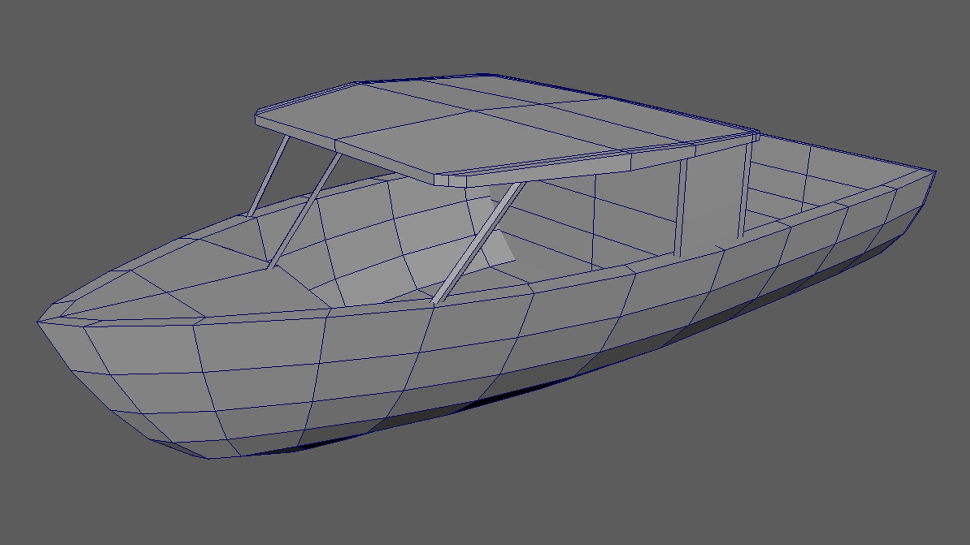 3D Low Poly Boat 06 - TurboSquid 2129803