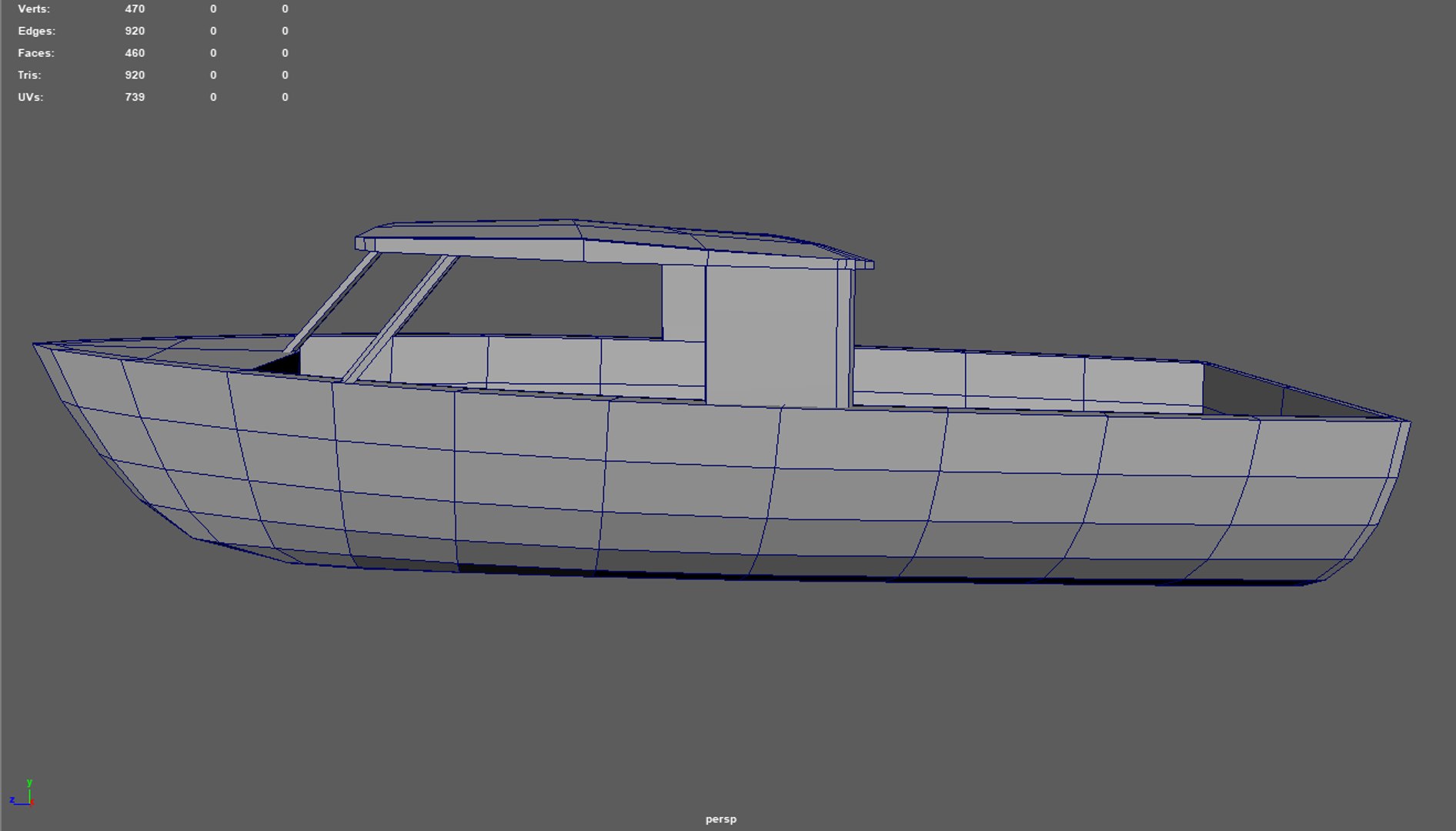 3D Low Poly Boat 06 - TurboSquid 2129803