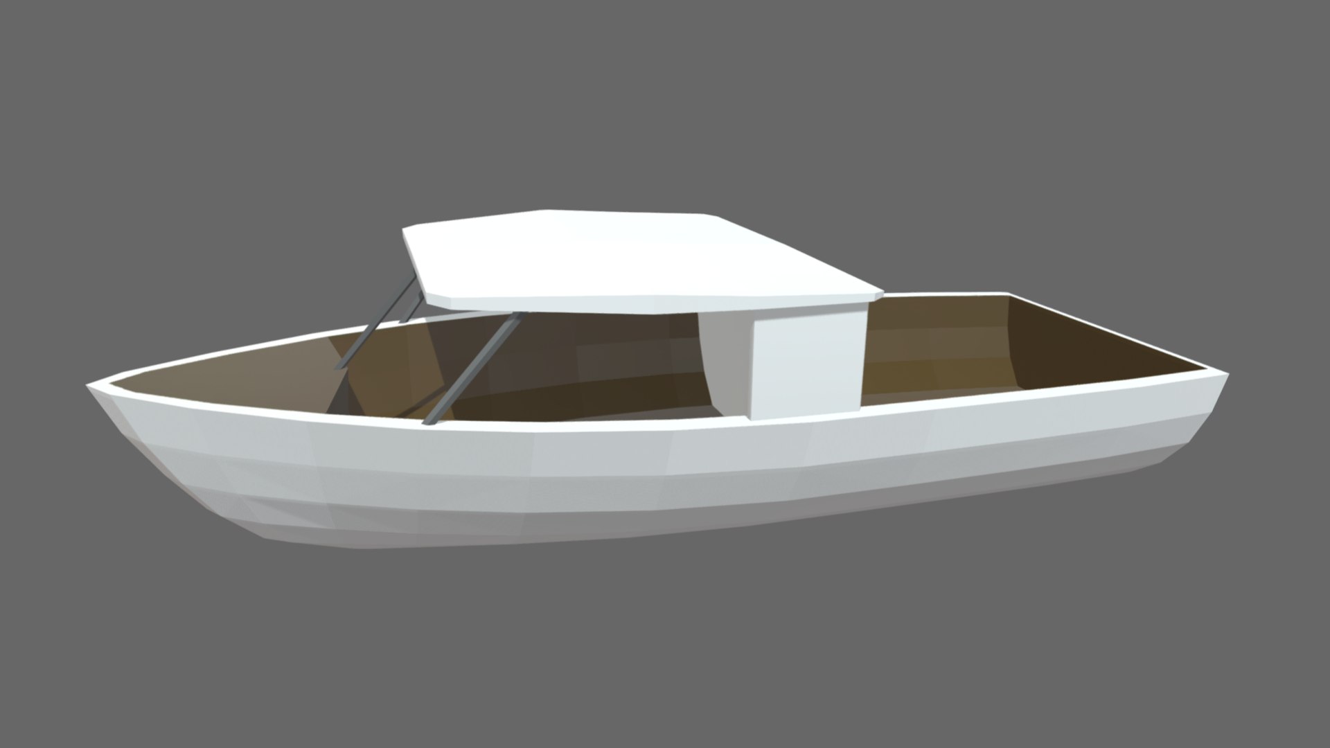 3D Low Poly Boat 06 - TurboSquid 2129803