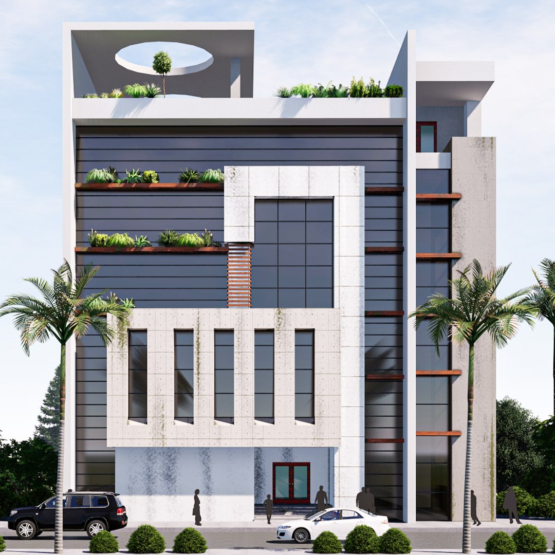 3D modern buildings collection 4 model - TurboSquid 1812034