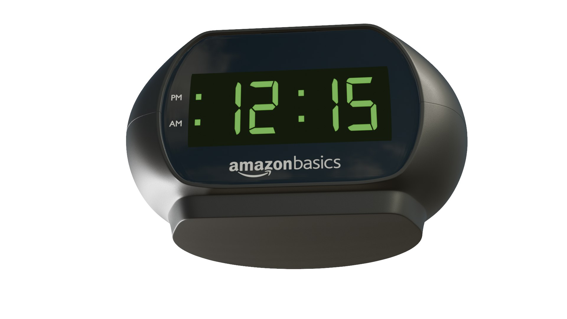 Clock Radio Amazon Basics 3D Model - TurboSquid 2338014