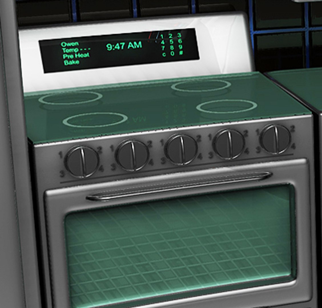 3d Stove Model