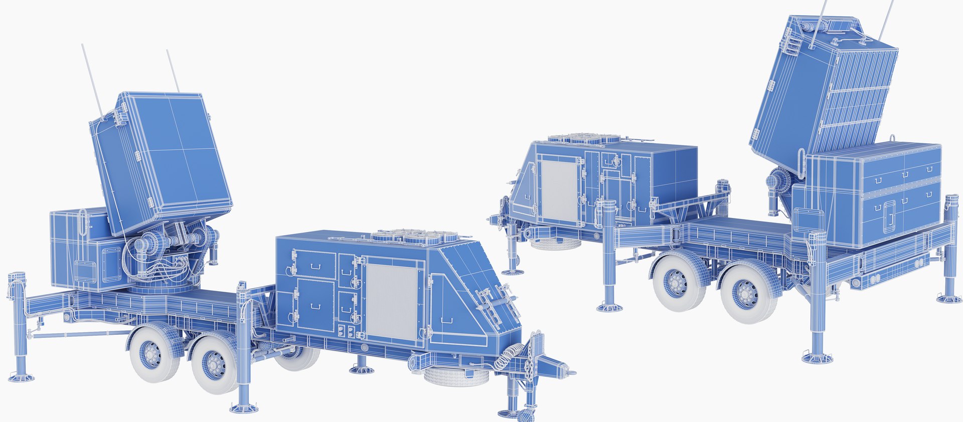 3D Raytheon GhostEye MR - Advanced Medium-range Radar For NASAMS Model - TurboSquid 2089592