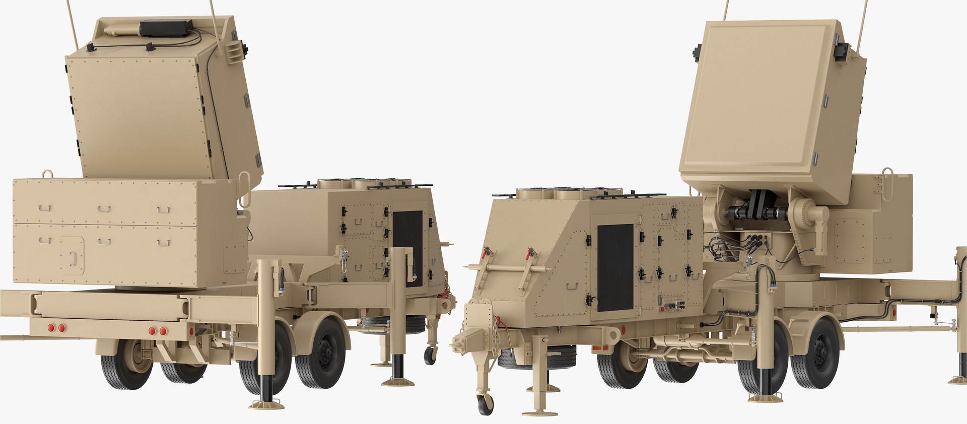 3D Raytheon GhostEye MR - Advanced Medium-range Radar For NASAMS Model - TurboSquid 2089592