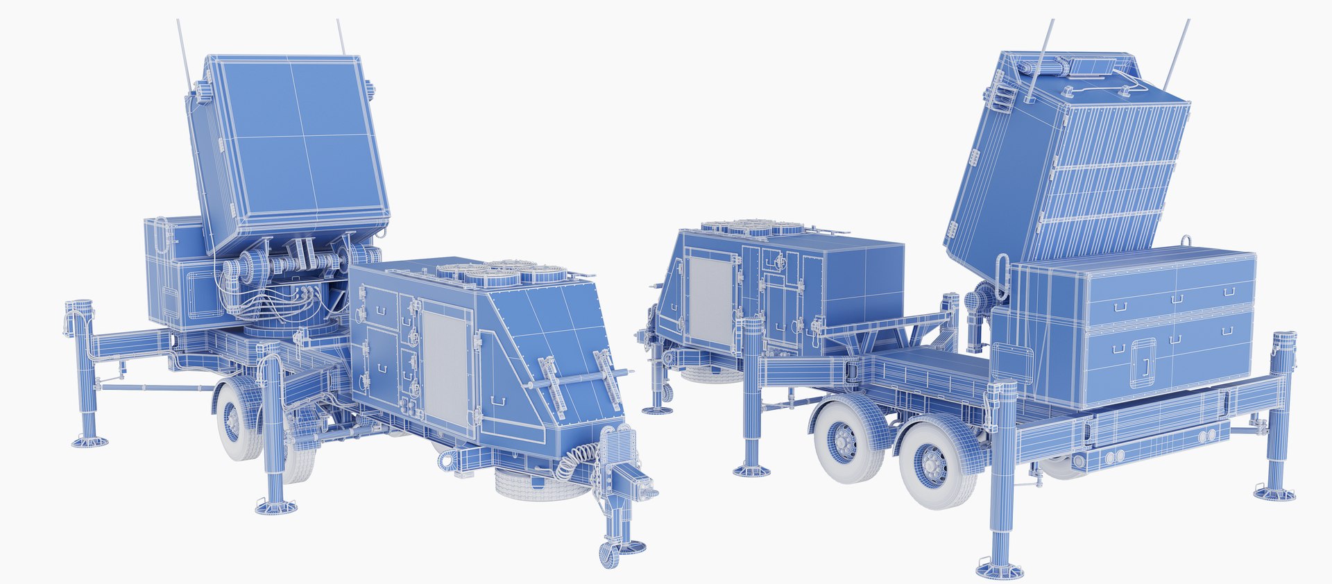 3D Raytheon GhostEye MR - Advanced Medium-range Radar For NASAMS Model ...