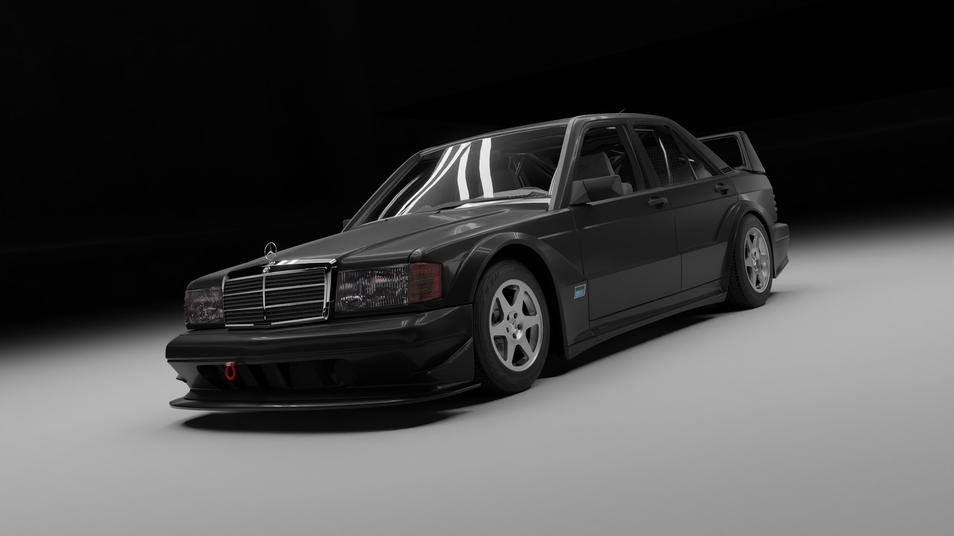3D Mercedes Benz 190E 3D Model - TurboSquid 2071464