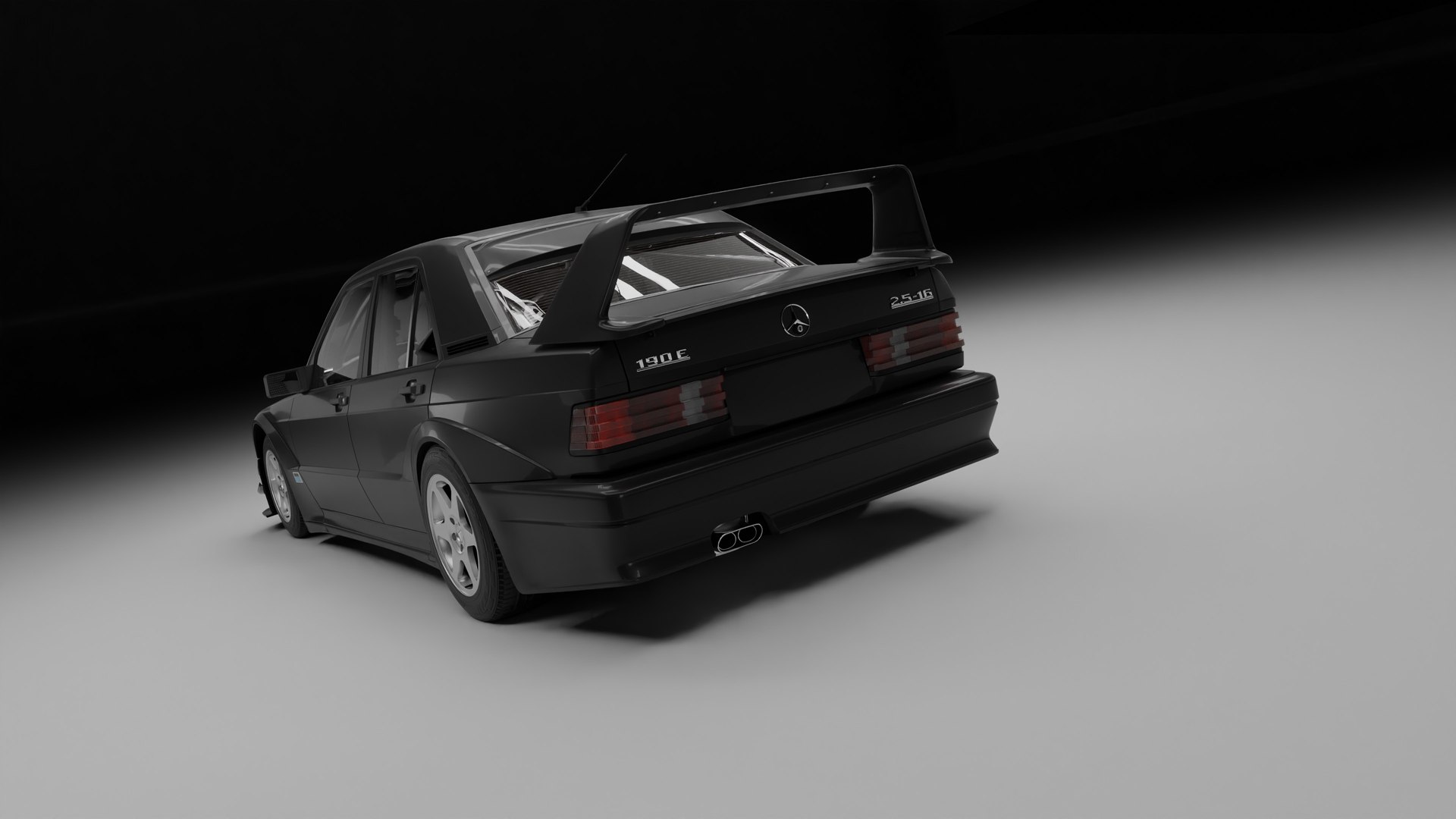 3D Mercedes Benz 190E 3D Model - TurboSquid 2071464