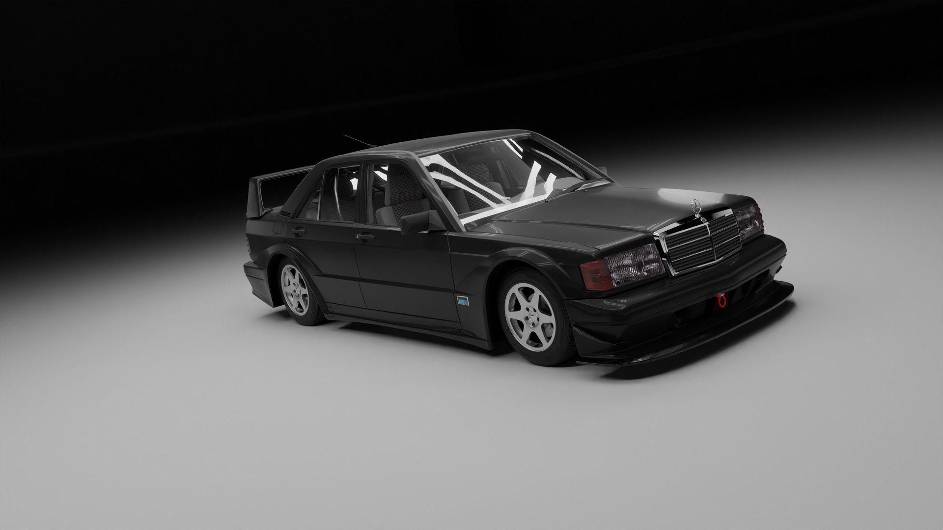 3D Mercedes Benz 190E 3D Model - TurboSquid 2071464