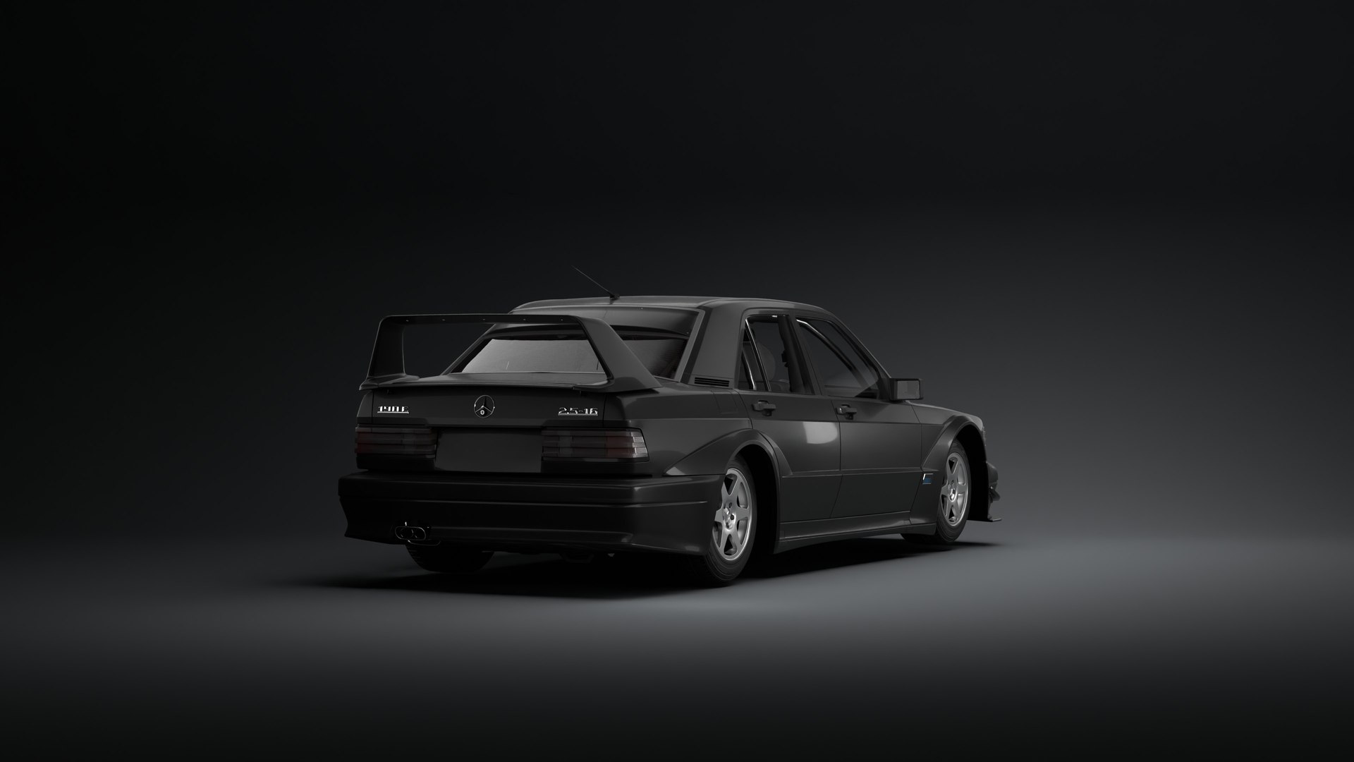 3D mercedes benz 190E 3D model - TurboSquid 2071464
