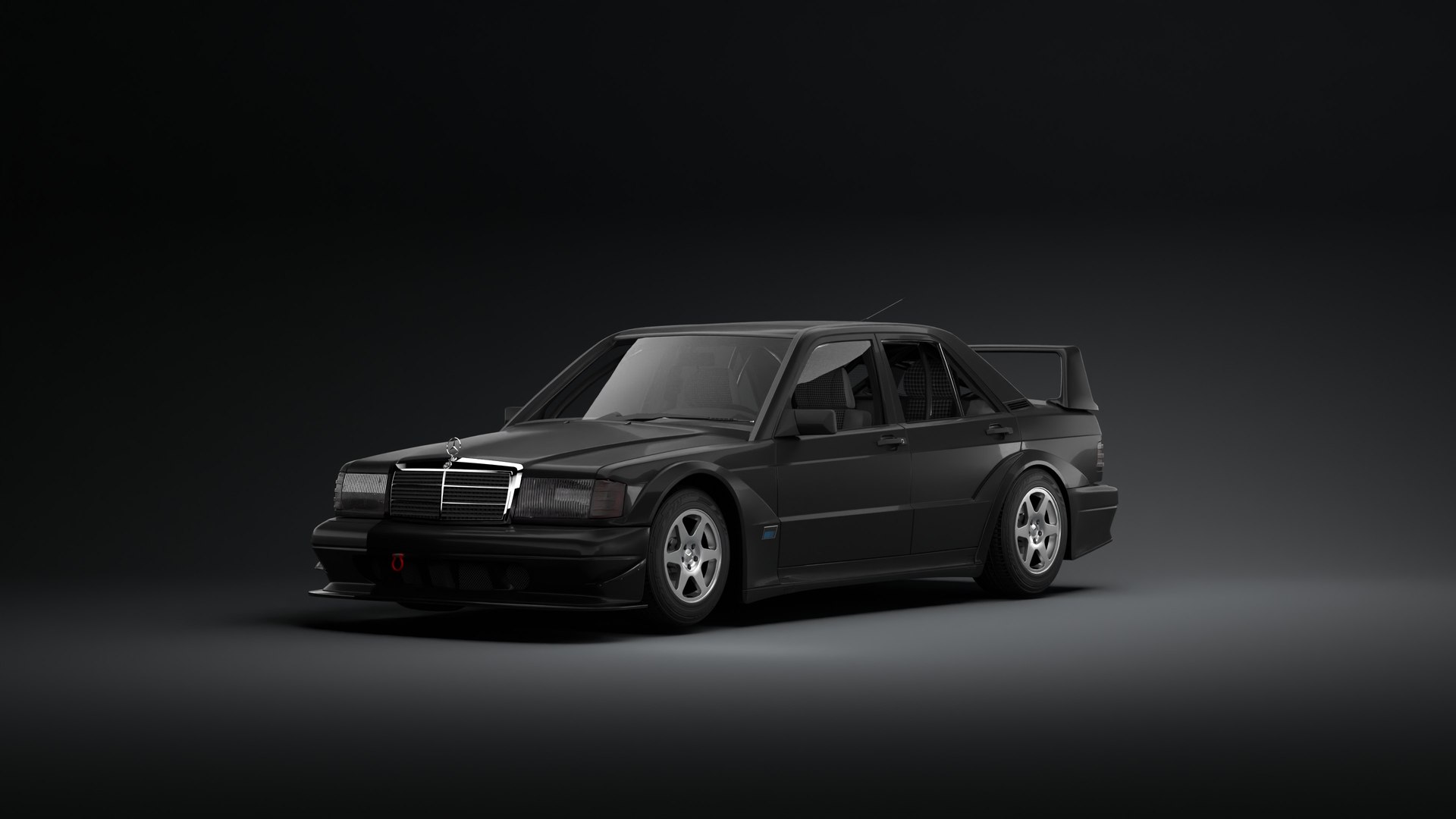 3D mercedes benz 190E 3D model - TurboSquid 2071464