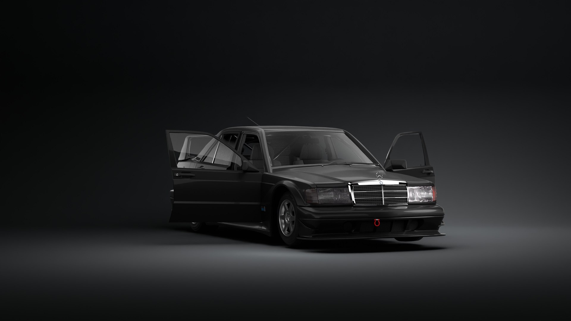 3D mercedes benz 190E 3D model - TurboSquid 2071464