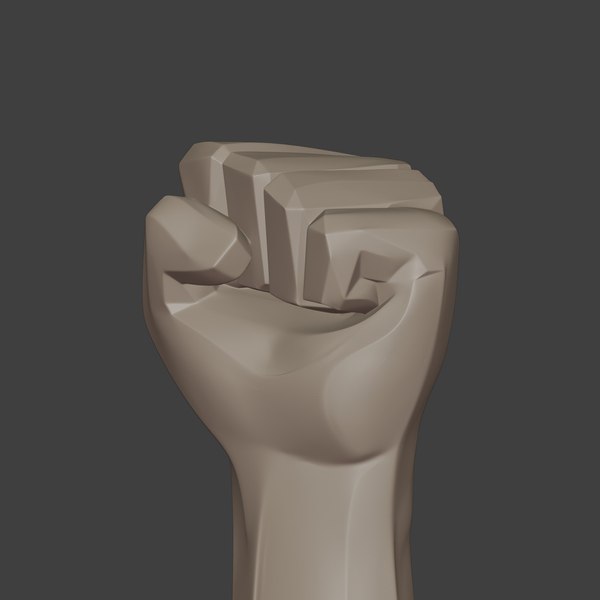 3D cartoon hand - TurboSquid 1301277