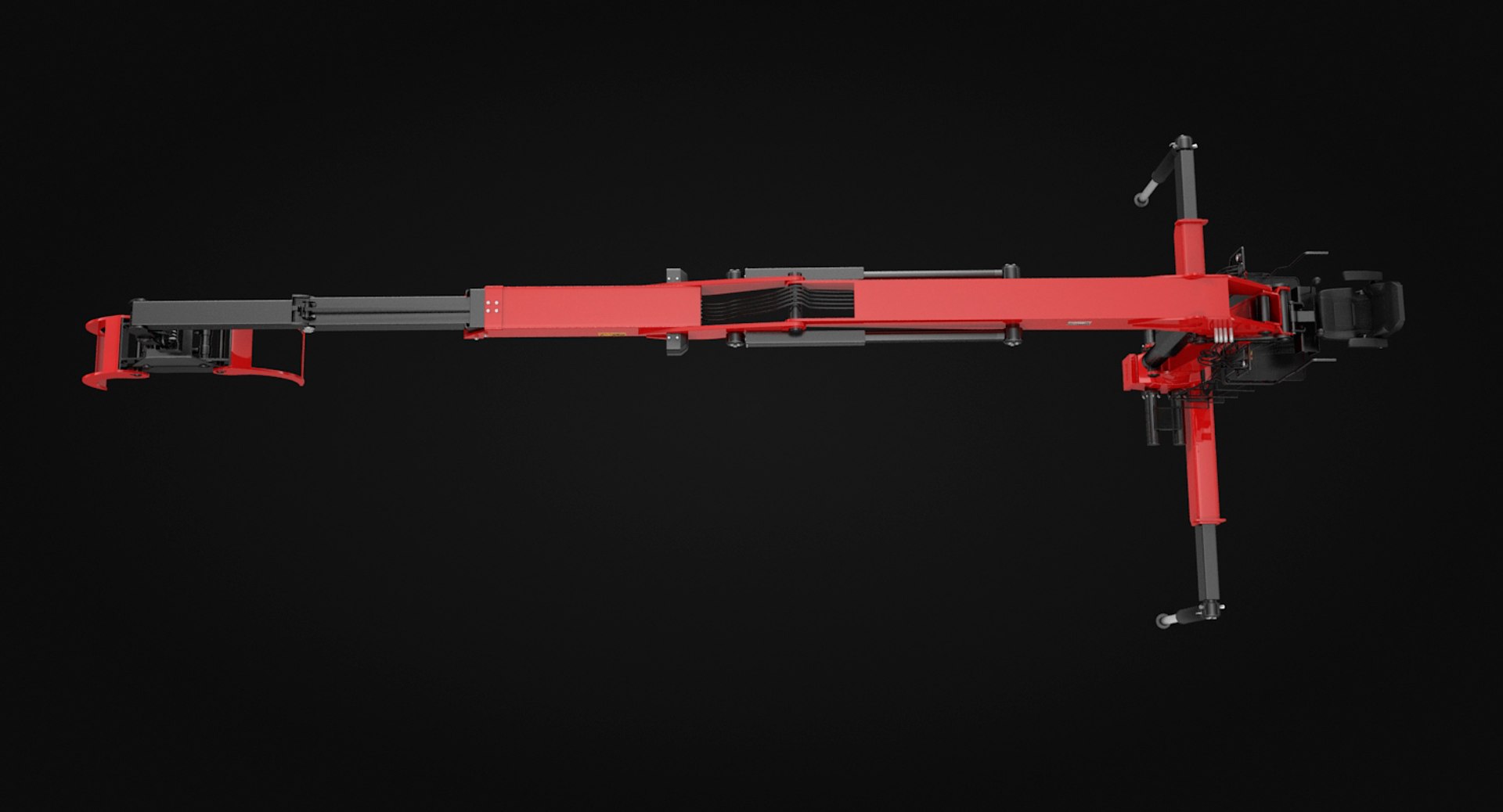3D Timber Logging Crane - TurboSquid 1232974