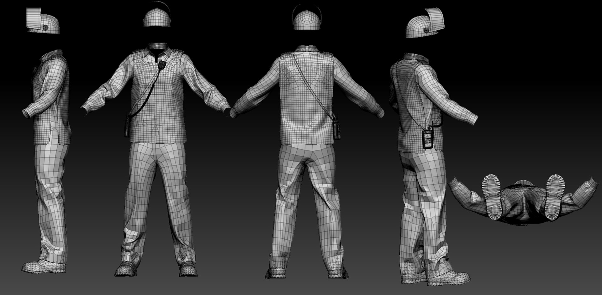 Outfit2 3D Model - TurboSquid 1935237