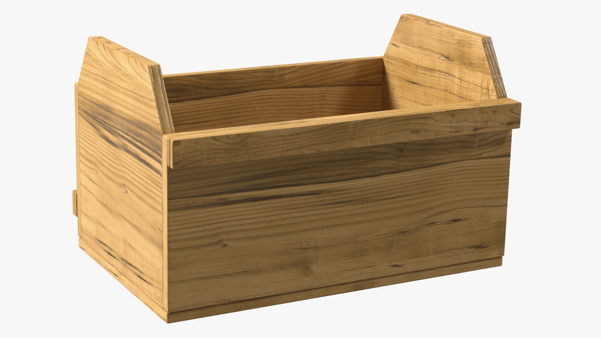 3D Wooden Display Stand With Crates Model - TurboSquid 2284093