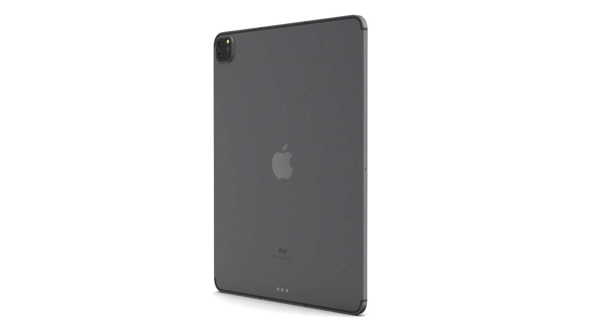 Apple IPad Pro 12-9 2021 Space Gray With Pencil Model - TurboSquid 1787038