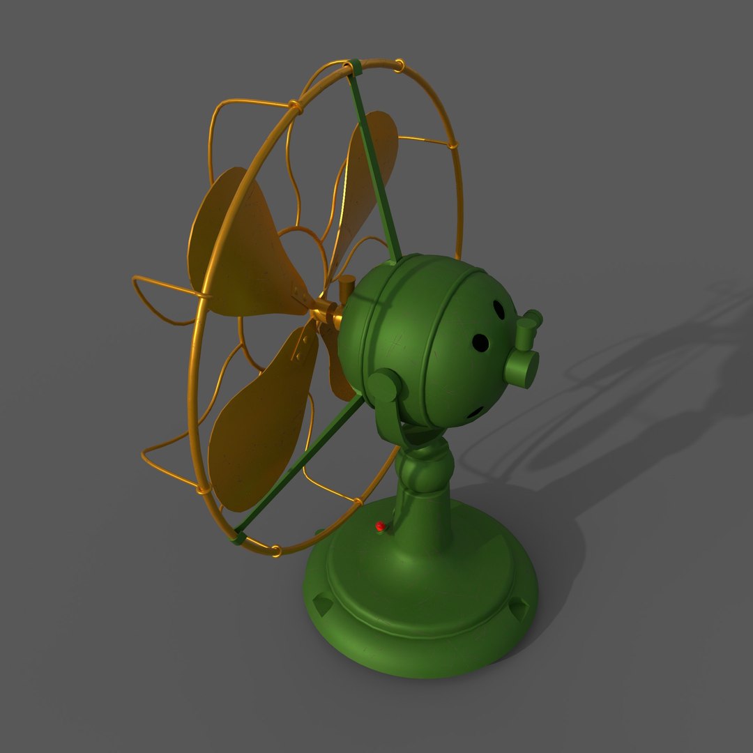 3D Table Fan - TurboSquid 2252892