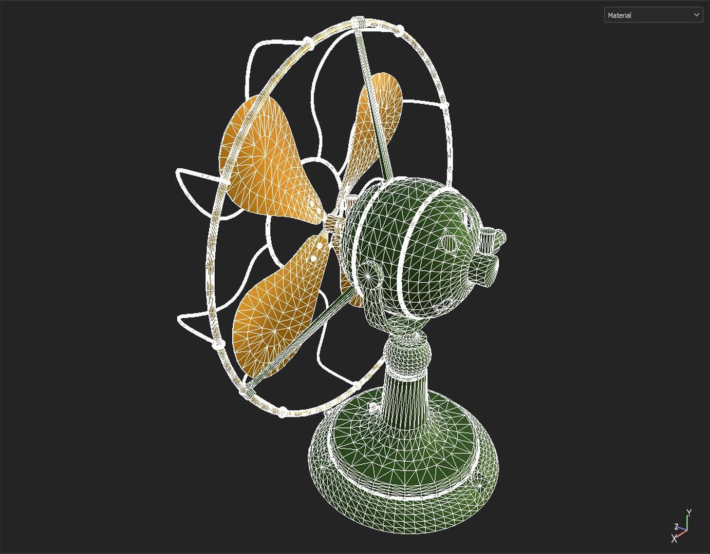 3D Table Fan - TurboSquid 2252892