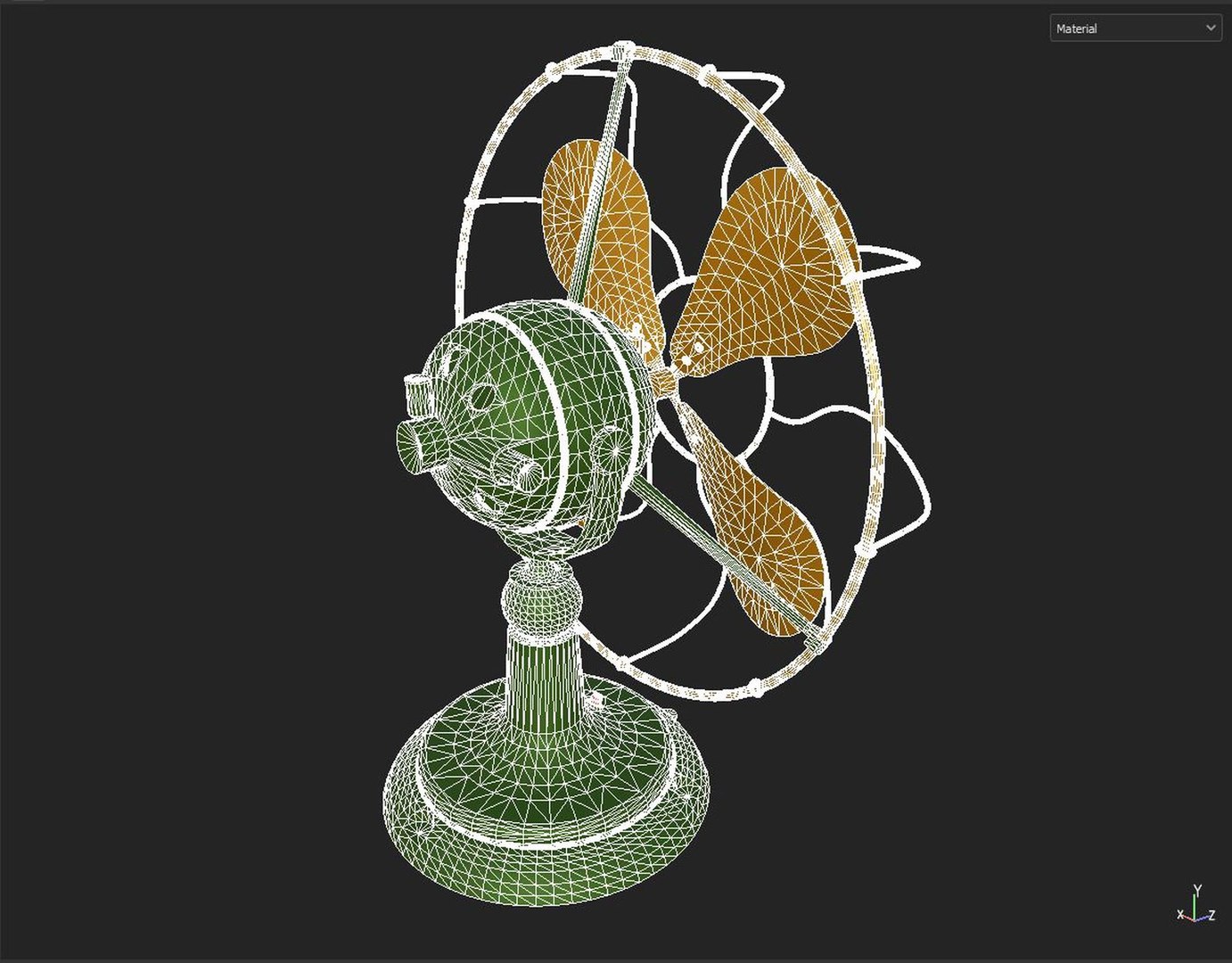 3D Table Fan - TurboSquid 2252892