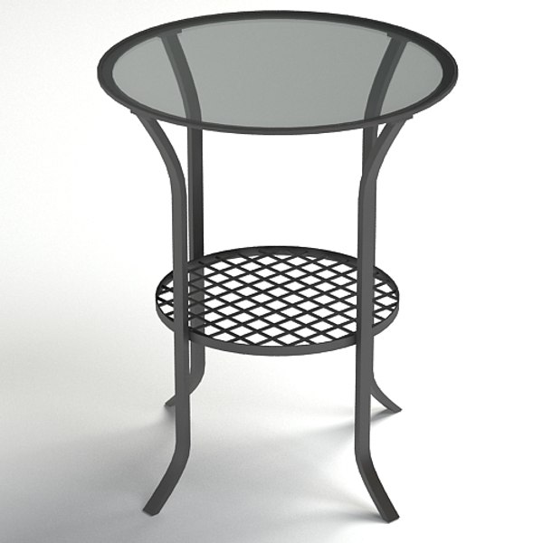 3d modern table model