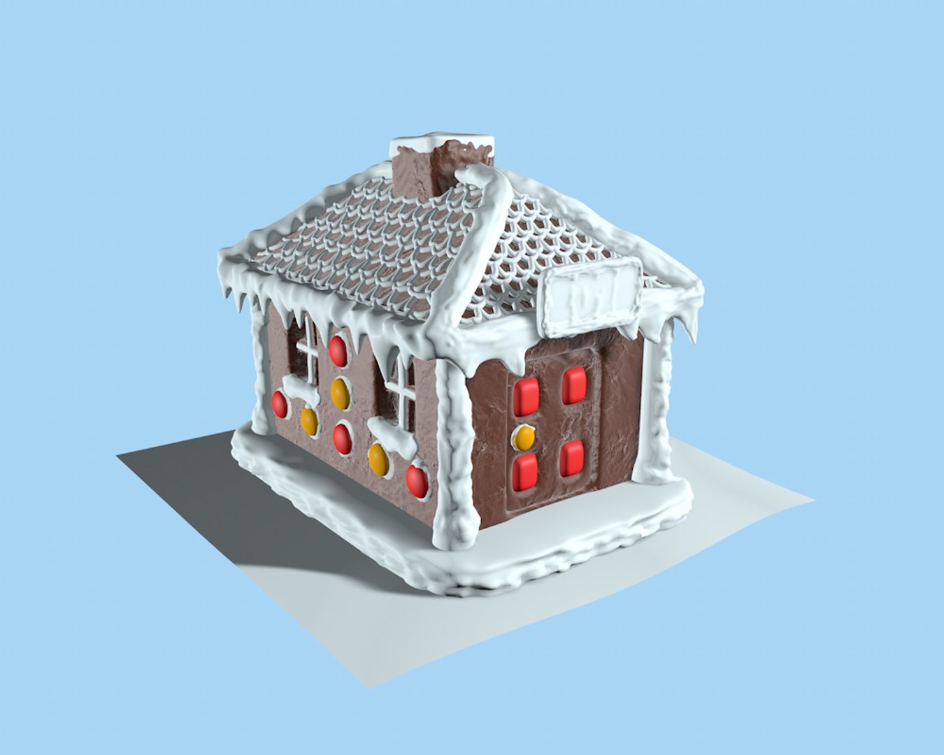 3D model gingerbread house - TurboSquid 1332999