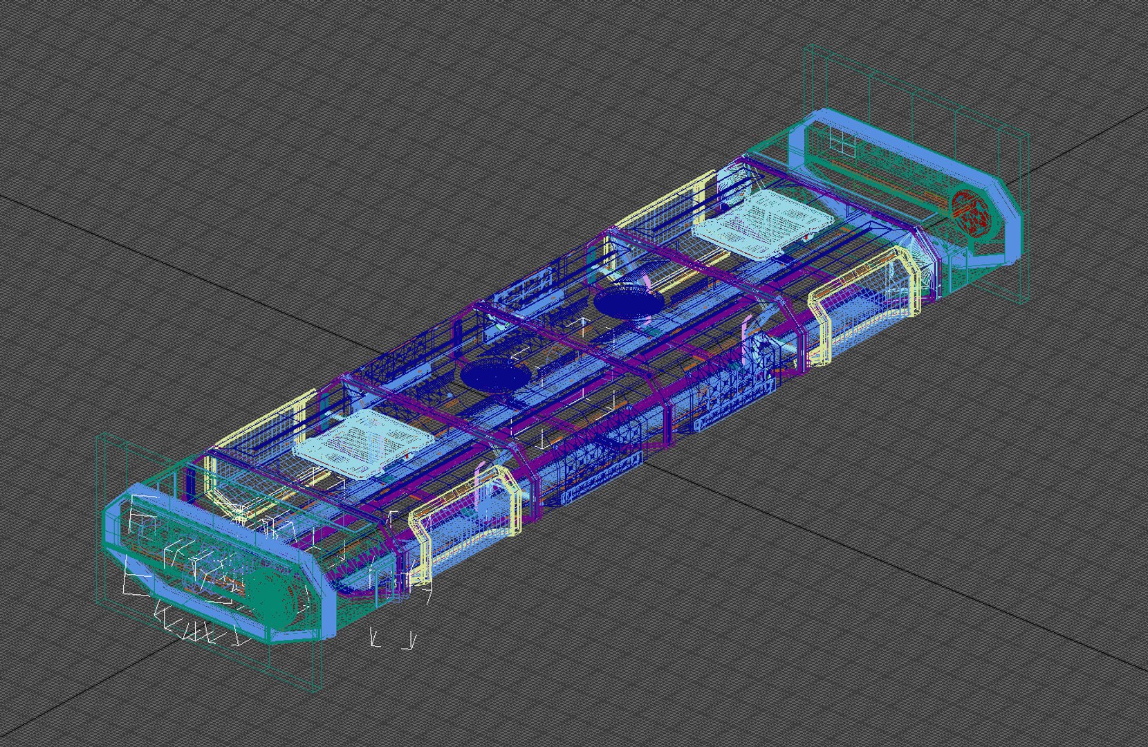 3D Sci Fi Corridor Modular Detailed - TurboSquid 2178668