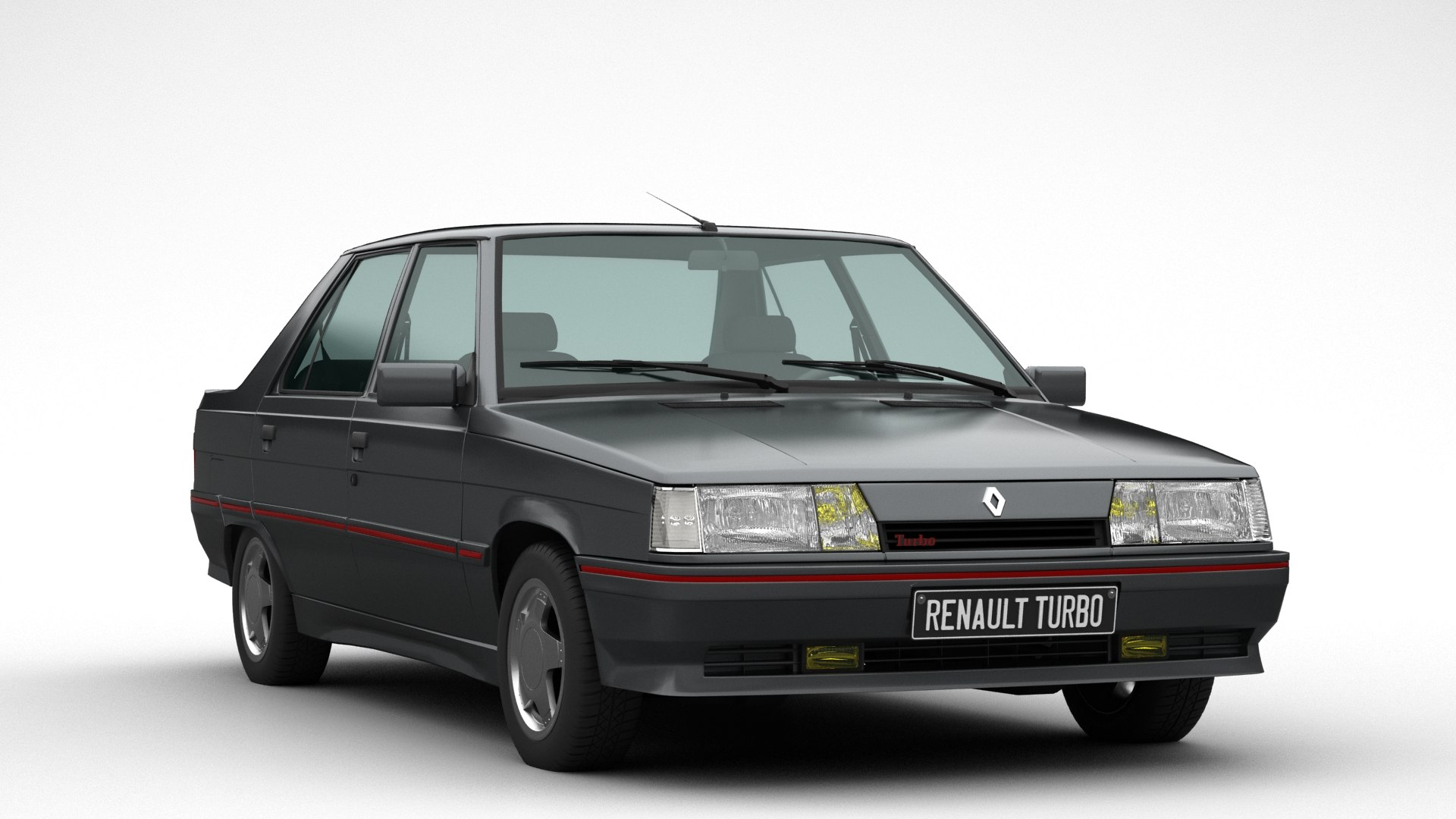 3D Model Renault 9 Turbo - TurboSquid 2010995